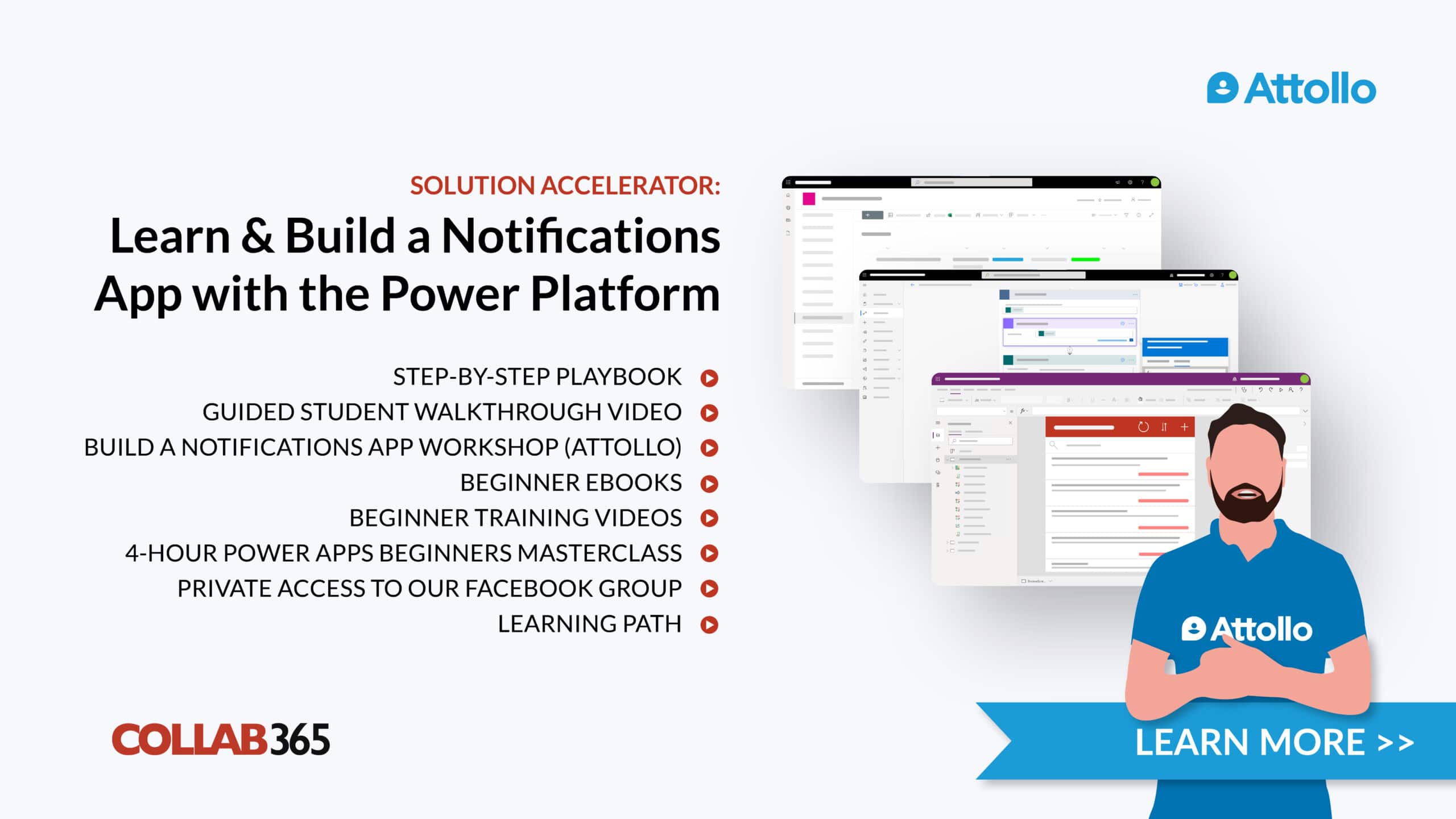 Learn & Build a Notifications App with the Power Platform